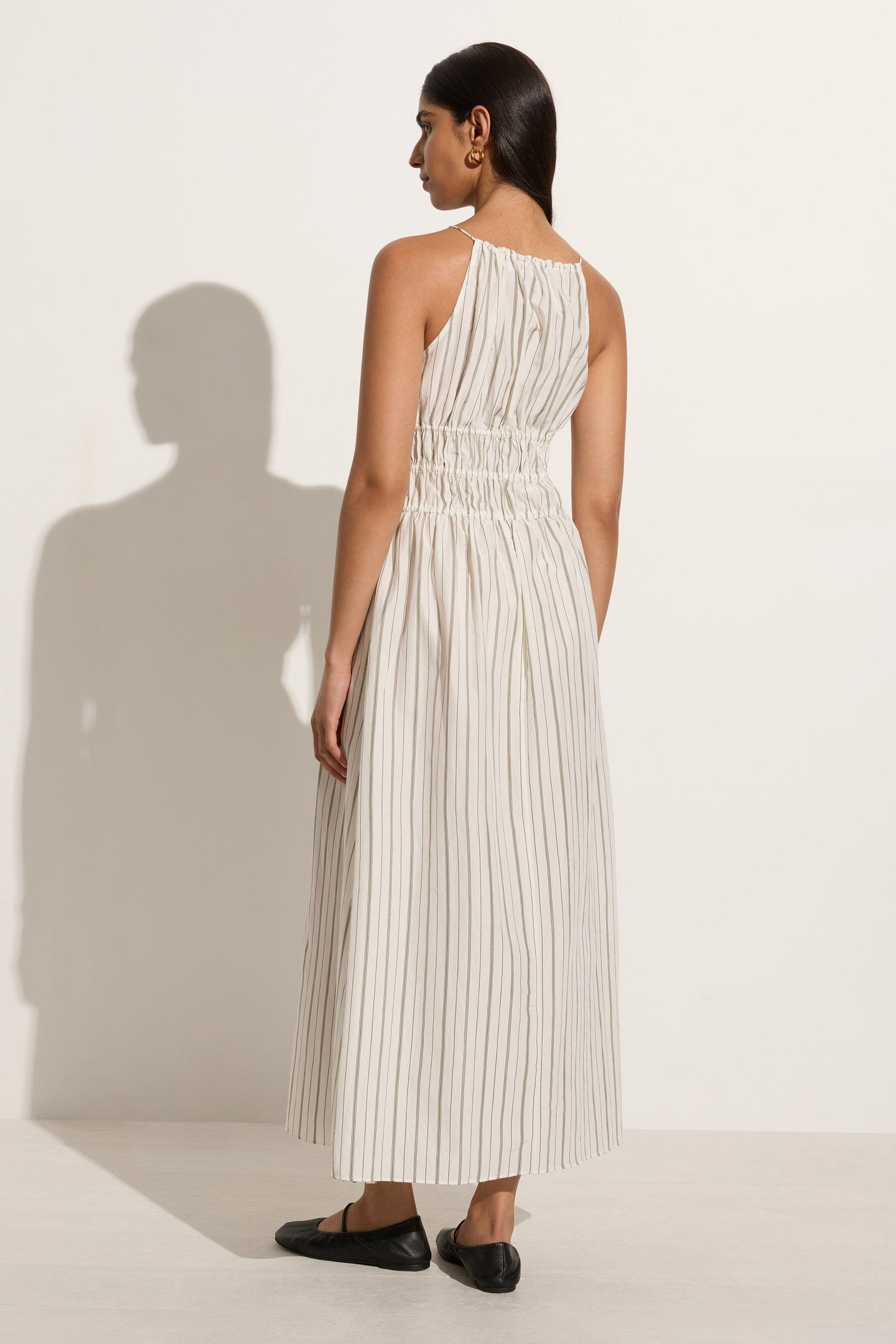 Carinna Midi Dress Trieste Stripe - Faithfull the Brand AU